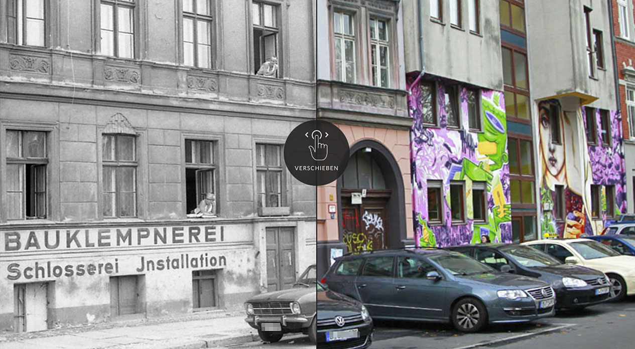 Kreuzberg 36 in den 70er-Jahren und heute